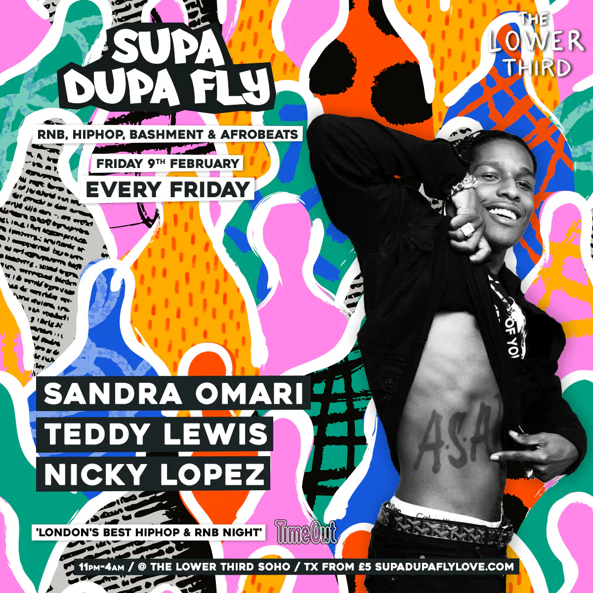 Supa Dupa Fly x Every Friday at The Lower Third, London on 9th Feb 2024 ...