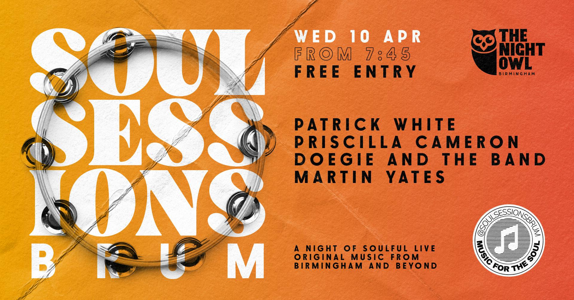 Soul Sessions at The Night Owl - Urban Soul Family / Doegie and The ...