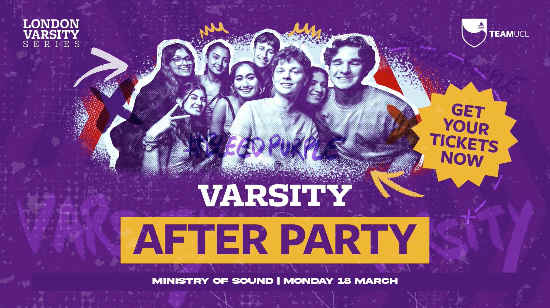 TONIGHT 11PM - The Official Varsity After Party at Ministry of Sound ...