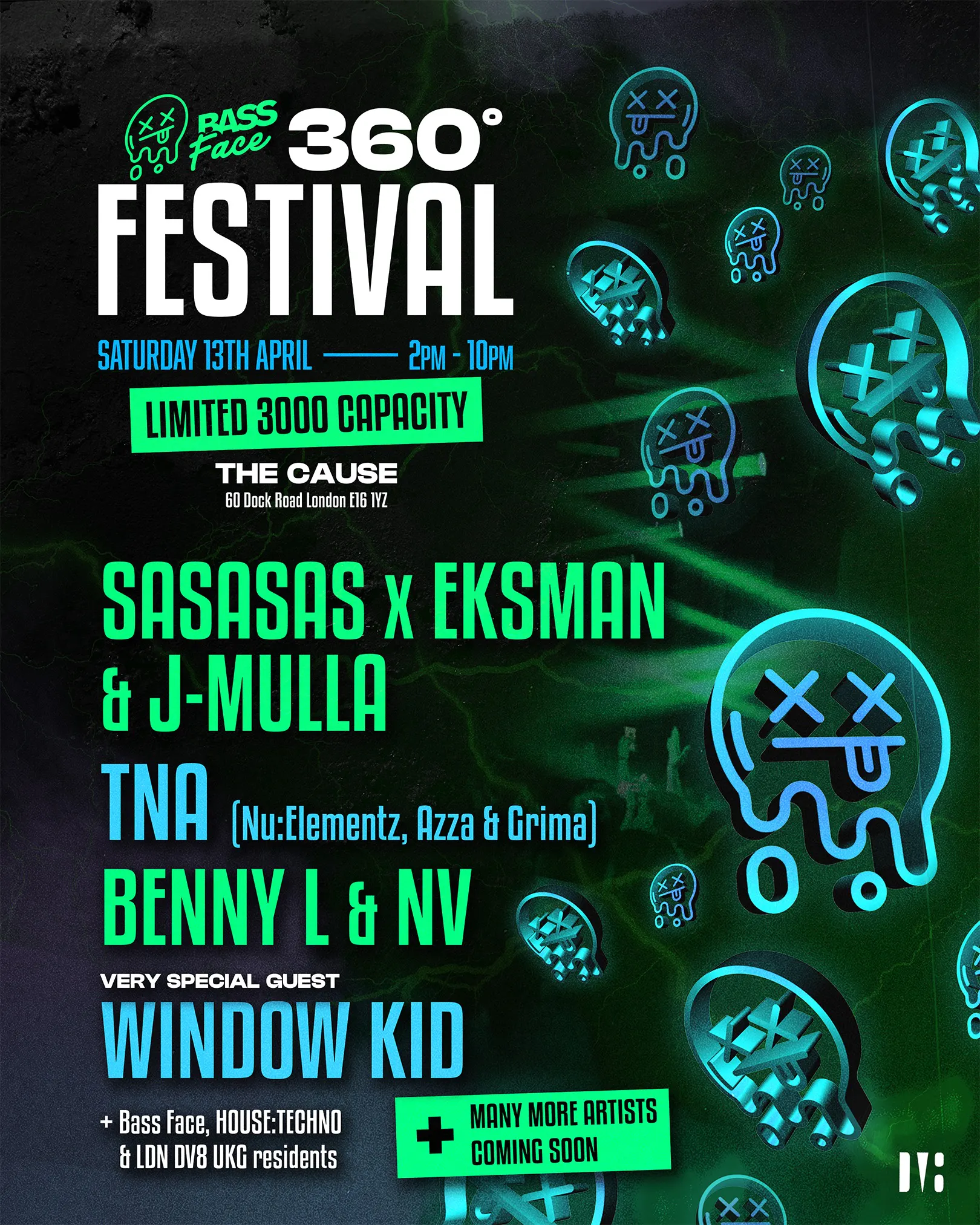 Bass Face . LDN . DNB 360° Festival // OUR BIGGEST LINE-UP YET // LAST ...