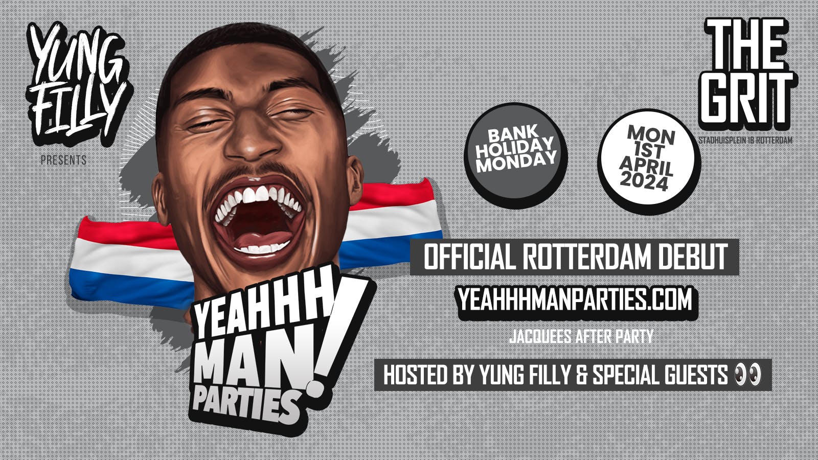 Yung Filly Presents: Yeahhh Man Parties - Rotterdam Debut 🇳🇱TONIGHT 🇳🇱 ...