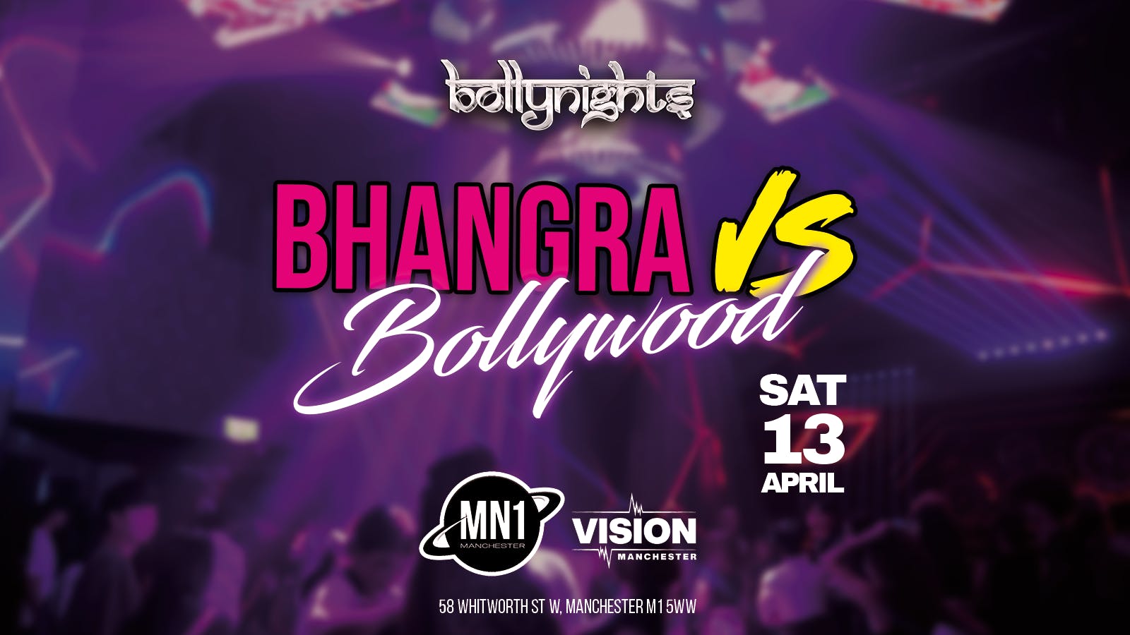 Bhangra vs Bollywood - Saturday 13th April | MN1 (Vision) at Vision ...