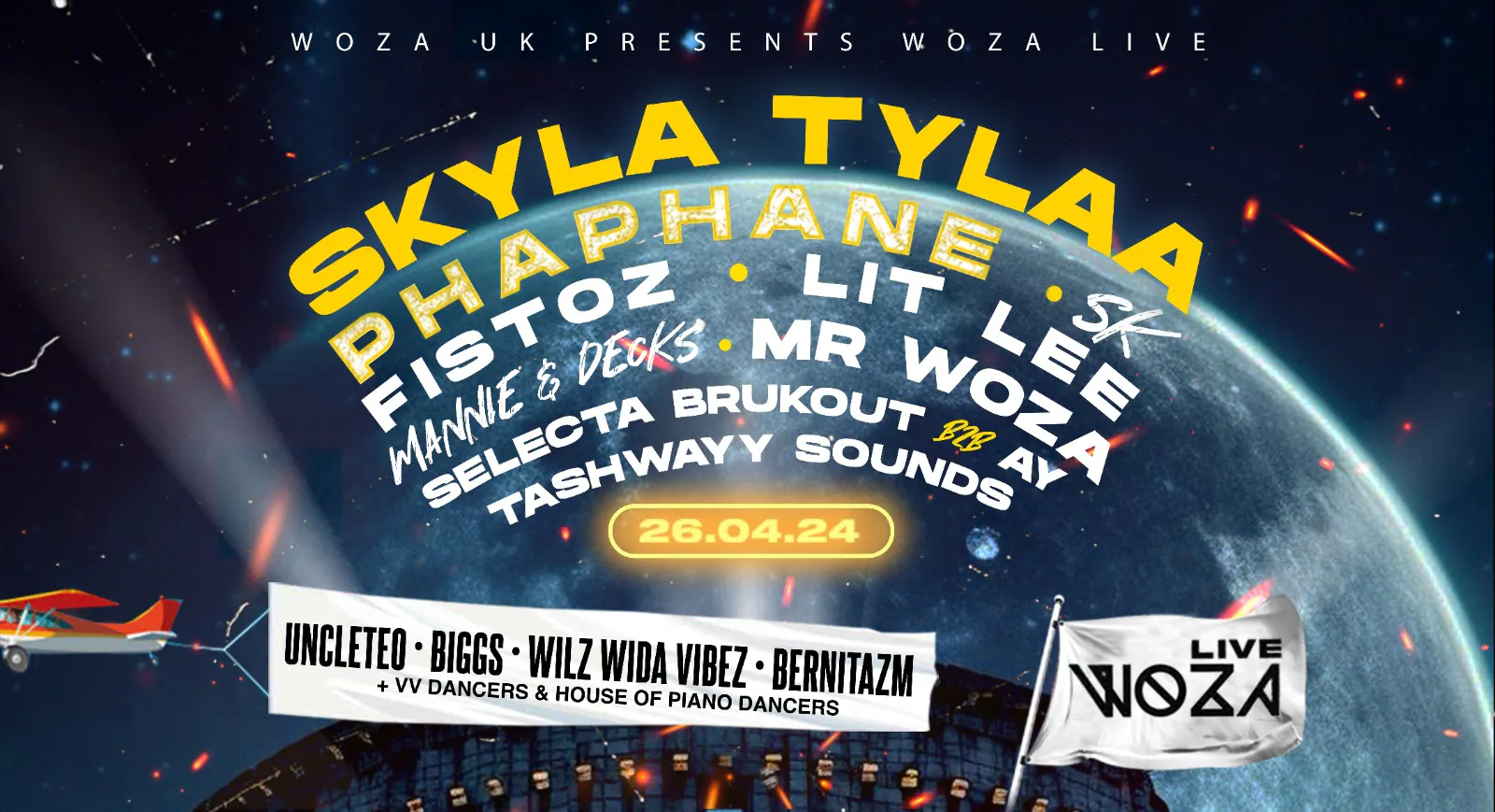WOZA LIVE at Club Republic, Leicester on 26th Apr 2024 | Fatsoma