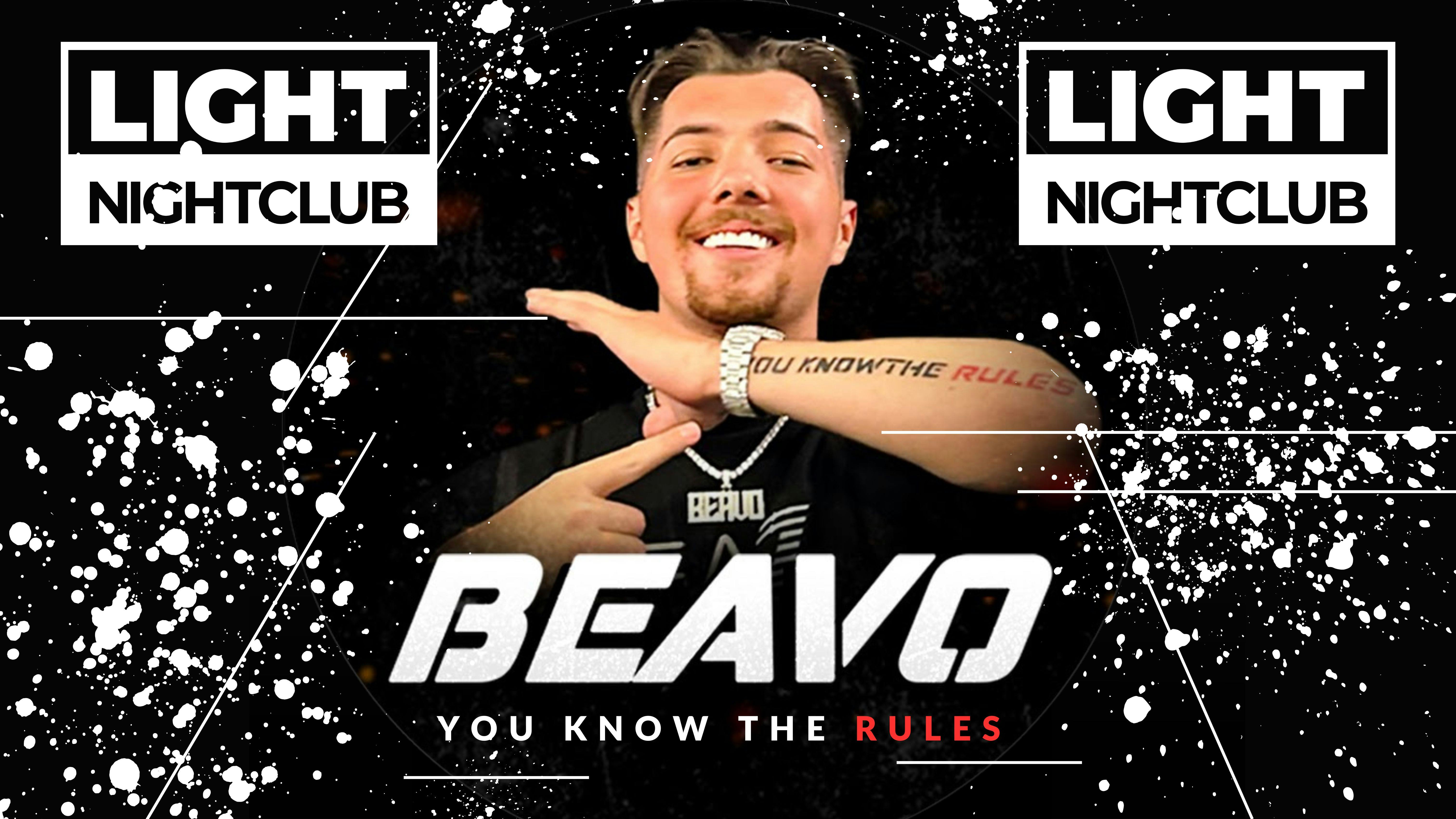 Beavo - The Light Nightclub at Light, Scunthorpe on 13th Apr 2024 | Fatsoma
