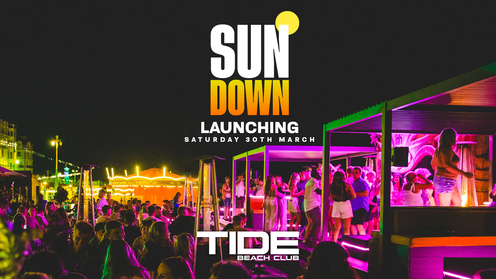 Tide Beachclub 2024 Opening Party at Tide Beach Club, Brighton and Hove ...