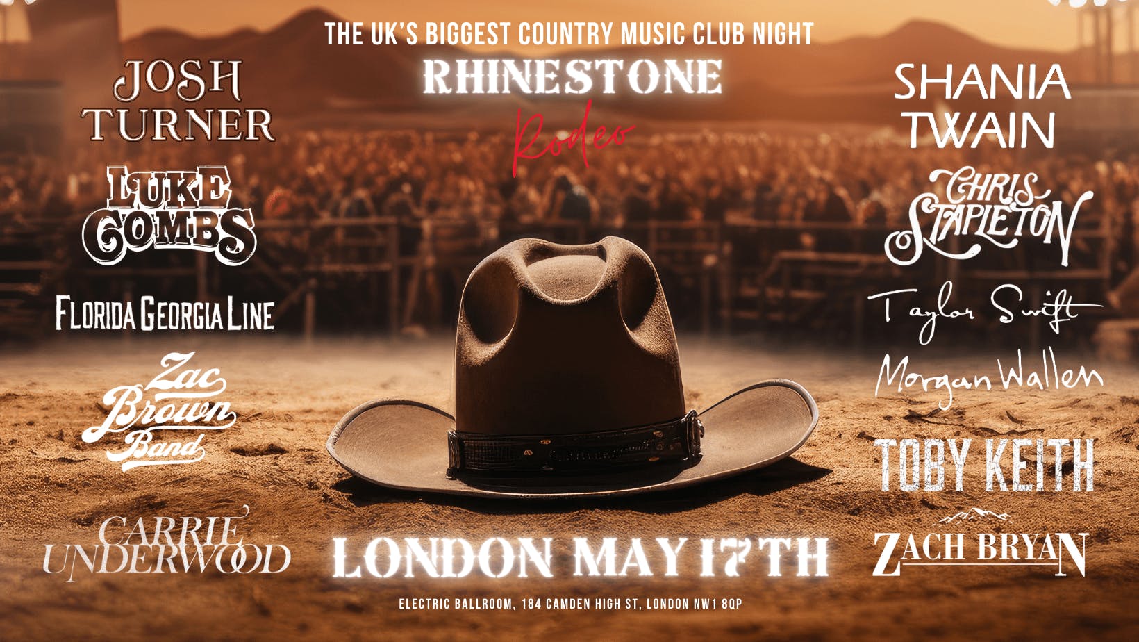 Rhinestone Rodeo - London at Electric Ballroom, London on 17th May 2024 ...
