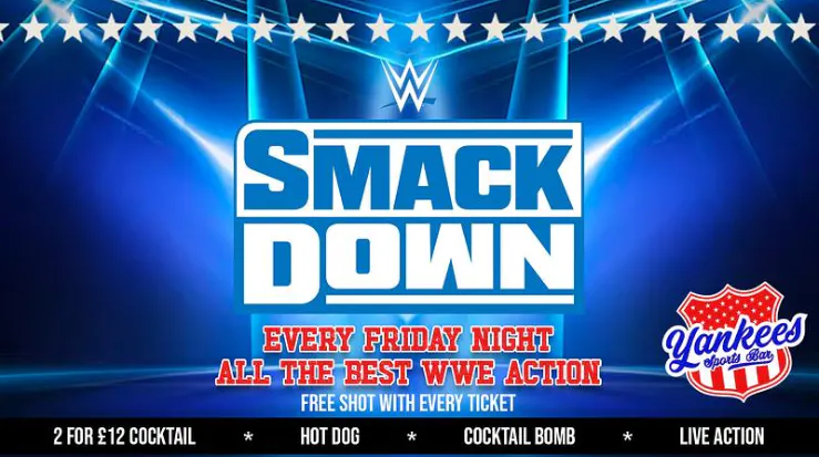 WWE Smackdown Live at Yankees Sports bar, Liverpool on 19th Apr 2024 ...
