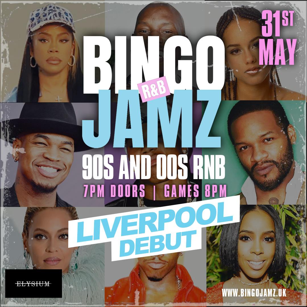 Bingo Jamz Liverpool Debut | May 31 at Elysium Nightclub, Liverpool on 31st May 2024 | Fatsoma