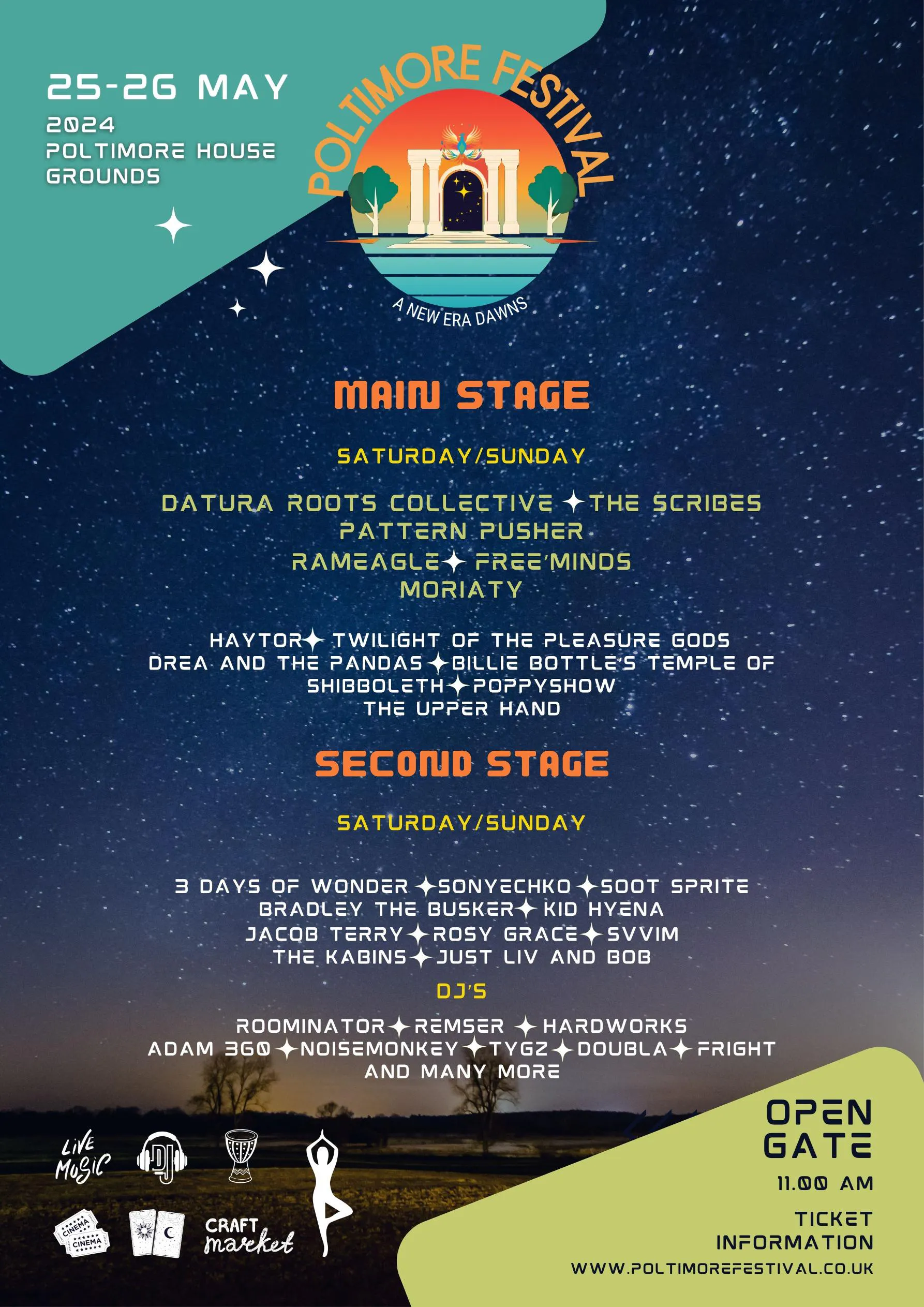 Poltimore Festival 2024 at Poltimore House, Poltimore on 25th May 2024 ...