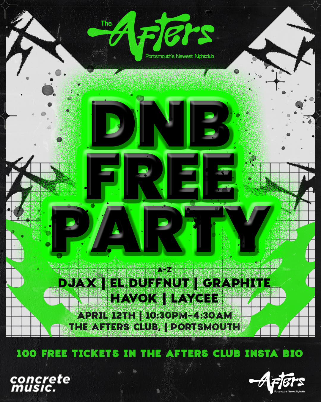 DnB Free Party @ The Afters Club at The Afters Club, Portsmouth on 12th ...
