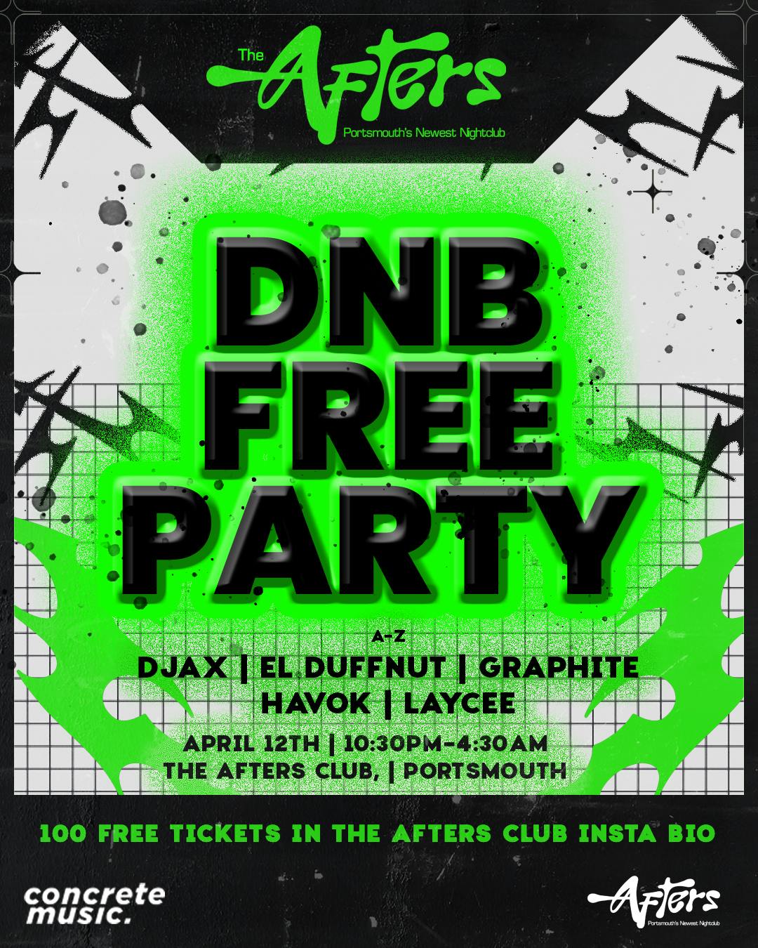 DnB Free Party @ The Afters Club at The Afters Club, Portsmouth on 12th ...
