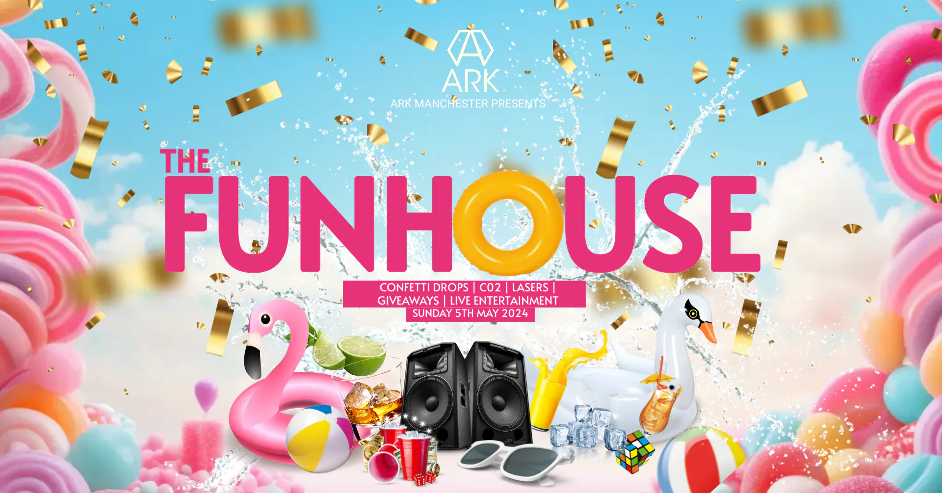 THE FUN HOUSE BANK HOLIDAY SPECIAL at Ark Manchester, Manchester on 5th ...