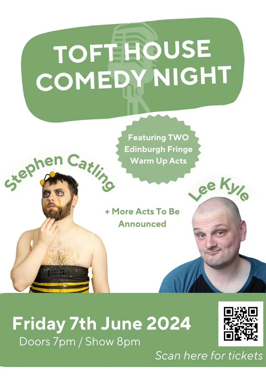 Toft House Comedy Night at Toft House , Middlesbrough on 7th Jun 2024 ...