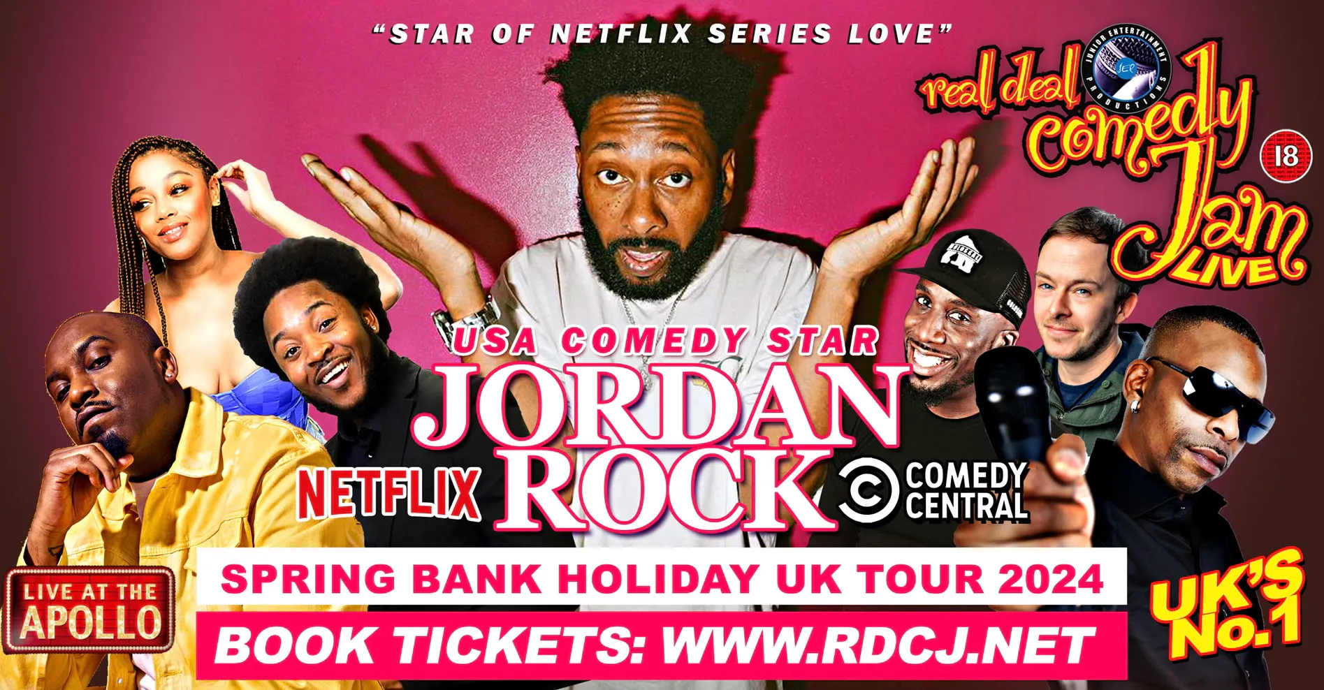 Birmingham’s Real Deal Comedy Jam Bank Holiday Special starring -Jordan ...