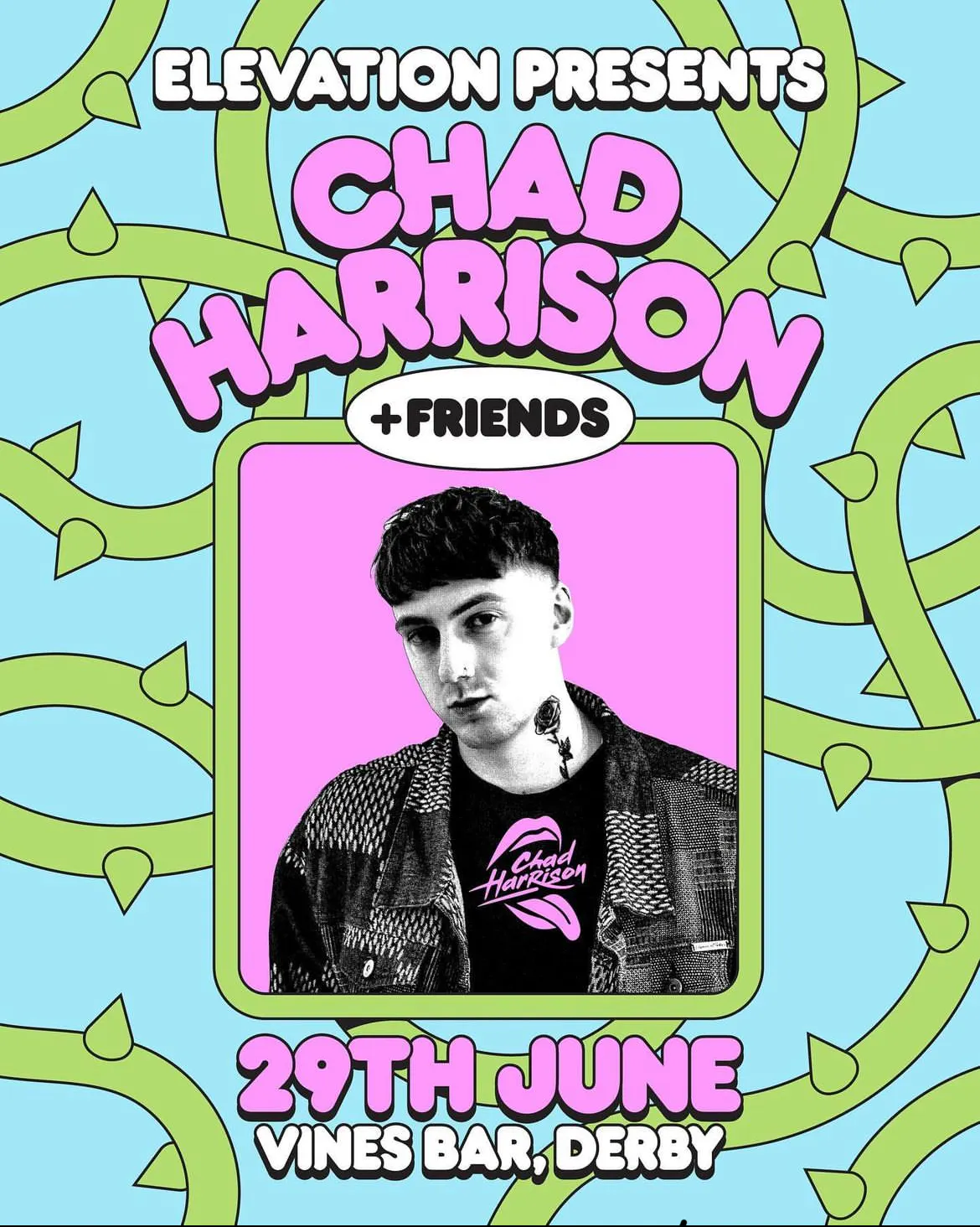 Chad Harrison & friends: summer sessions at Vines Bar, Derby on 29th ...