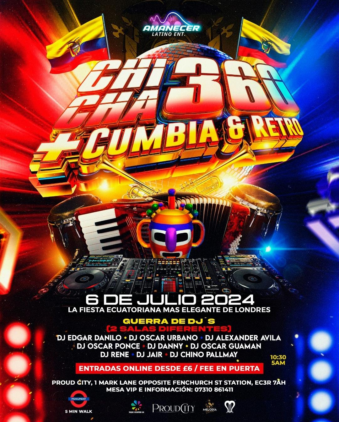 CHICHA 360 at Proud City, London on 6th Jul 2024 | Fatsoma