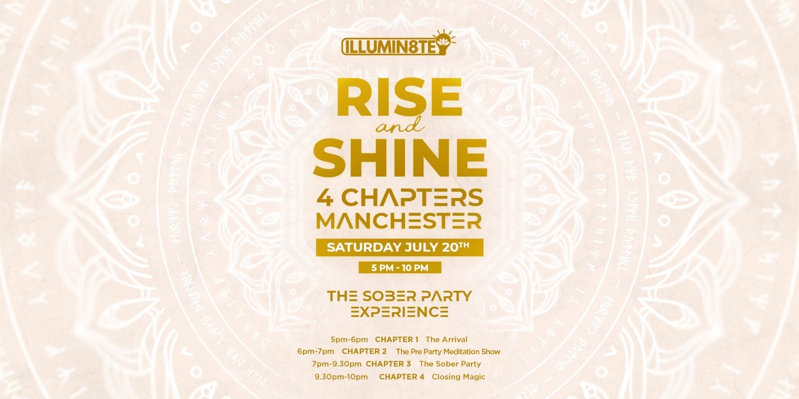 Rise And Shine - Manchester (Saturday 20th July) @ The Lighthouse Hub ...
