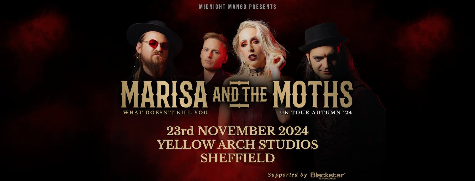 Marisa And The Moths at Yellow Arch Studios, Sheffield on 23rd Nov ...
