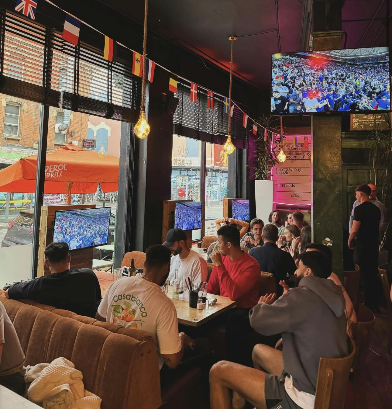 EUROS FINAL! ENGLAND V SPAIN ⚽️ at Shack Bar & Grill, Manchester on ...