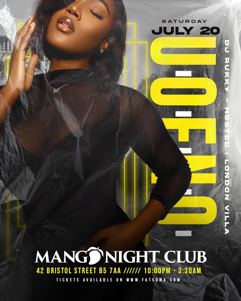 U.O.E.N.O. @ MangoNightClub Birmingham at MANGO NIGHT CLUB, Birmingham ...