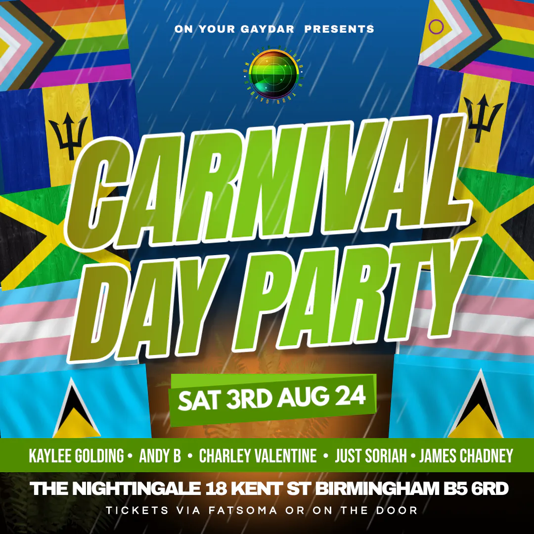 On Your Gaydar - Carnival day party at Nightingale Club, Birmingham on ...