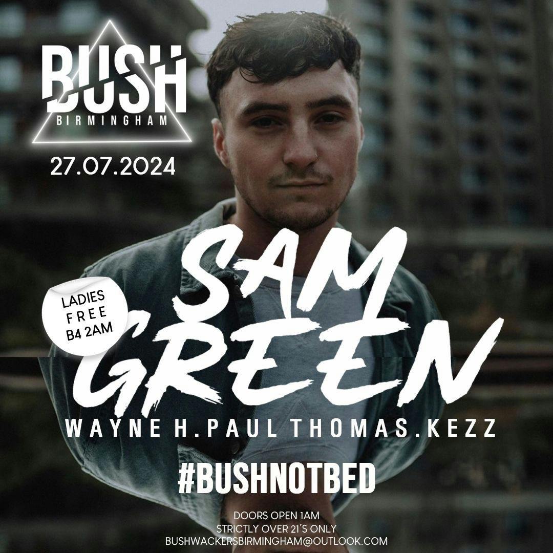 Bush Not Bed at Bushwackers, Birmingham on 28th Jul 2024 | Fatsoma
