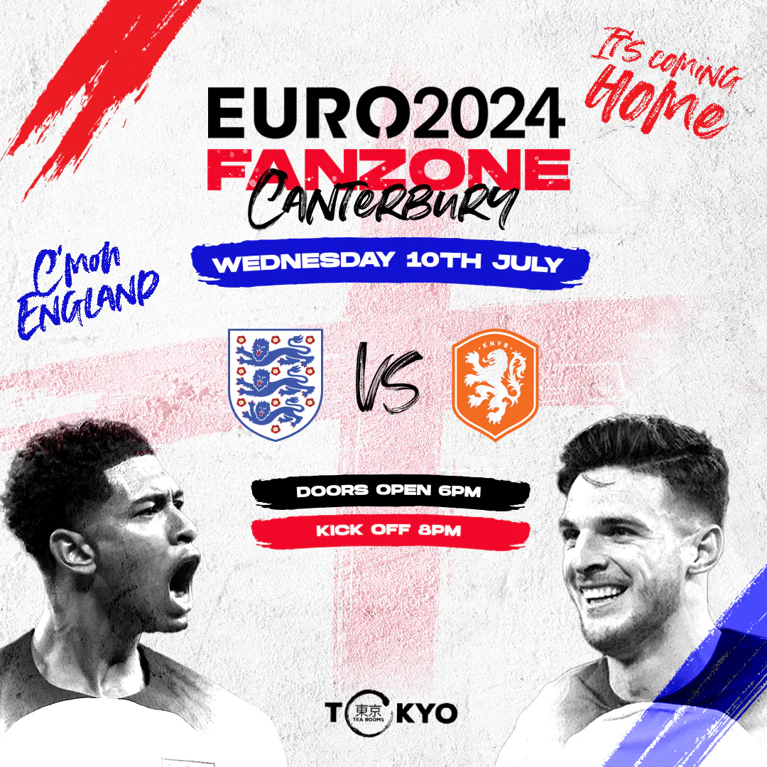 England vs Netherlands *CLAIM YOUR FREE TICKET* at Tokyo Tea Rooms ...