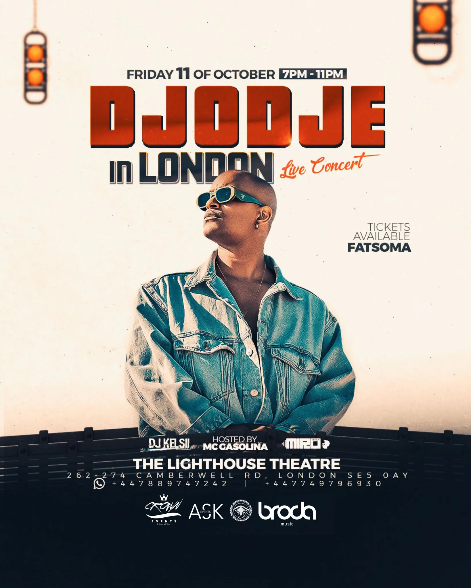 DJODJE in LONDON live Concert at The Lighthouse Theatre, London on 11th ...