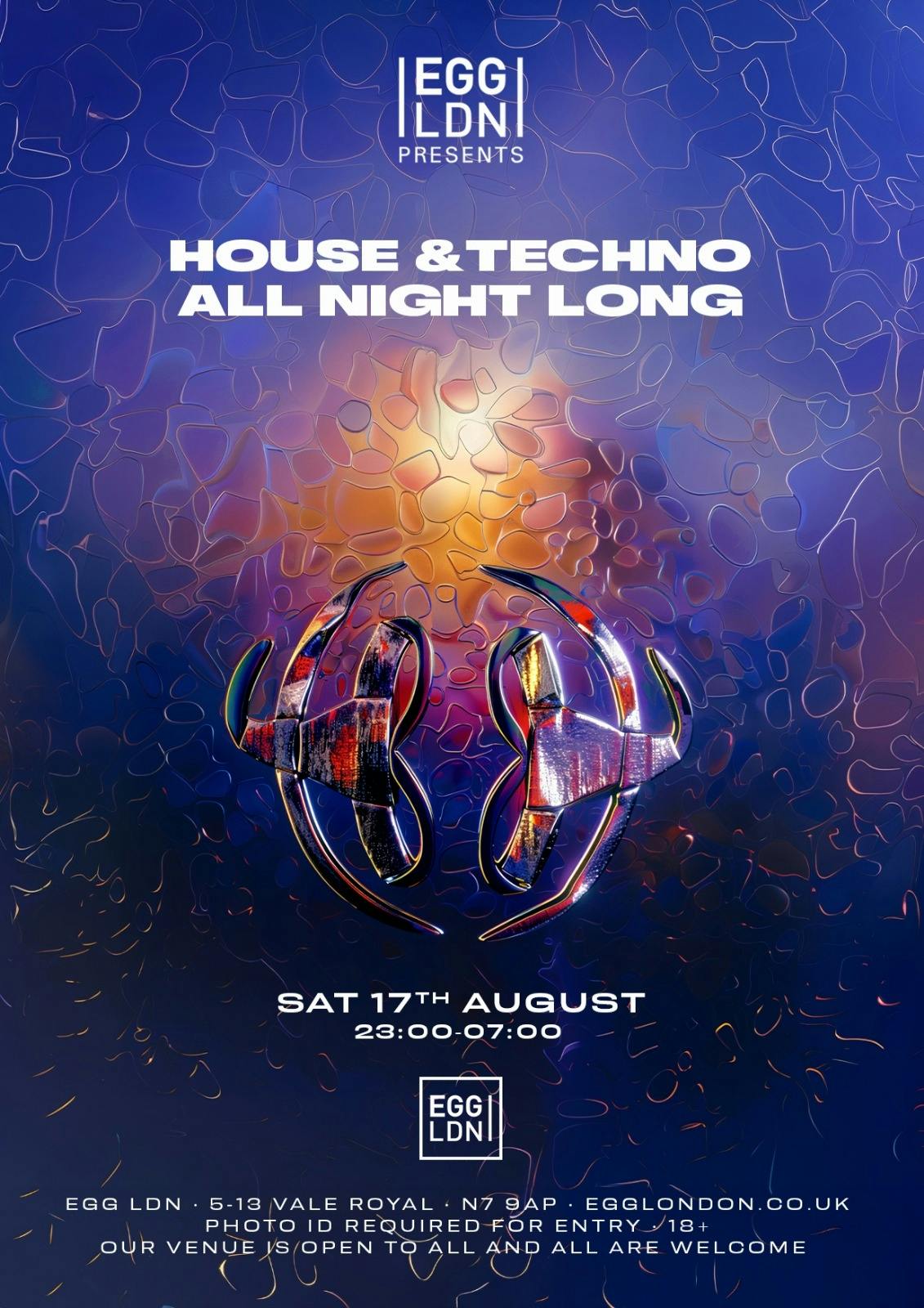 Egg LDN Pres: House & Techno all night long at Egg London Nightclub ...