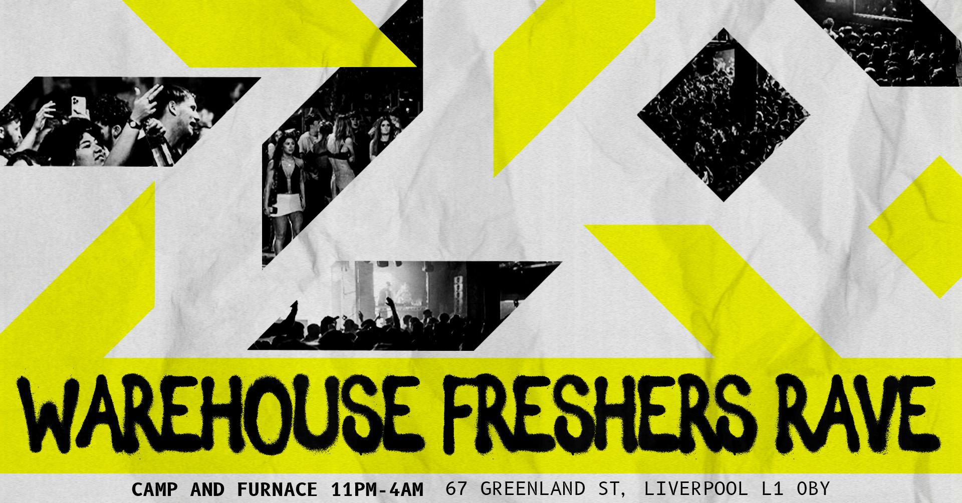 🚧 LOOSEDAYS FRESHERS WAREHOUSE RAVE 🚧 2500 STUDENTS // FRESHERS WEEK ...
