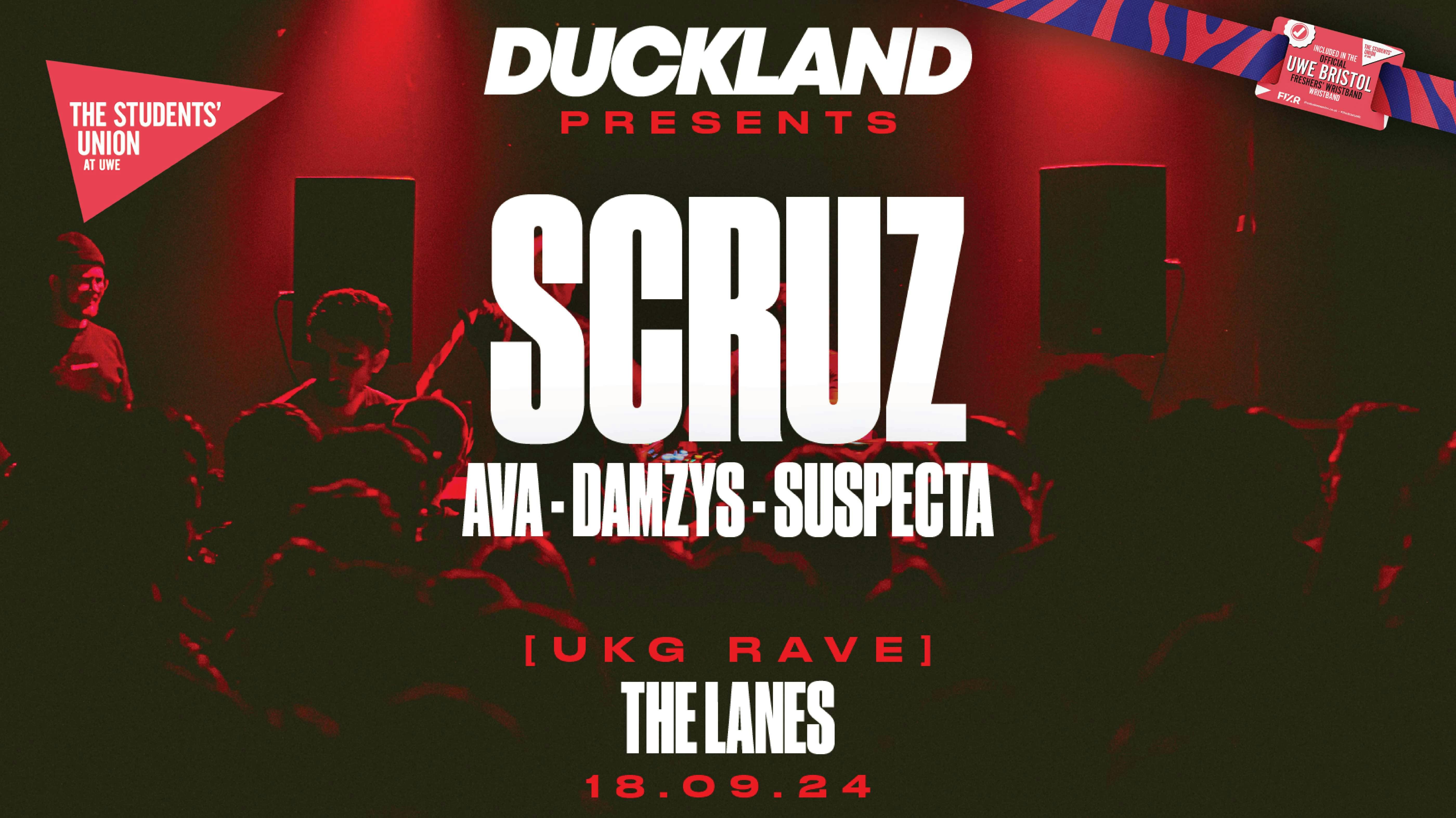 UWE Bristol Official Freshers | Duckland UKG Rave with Scruz at The ...