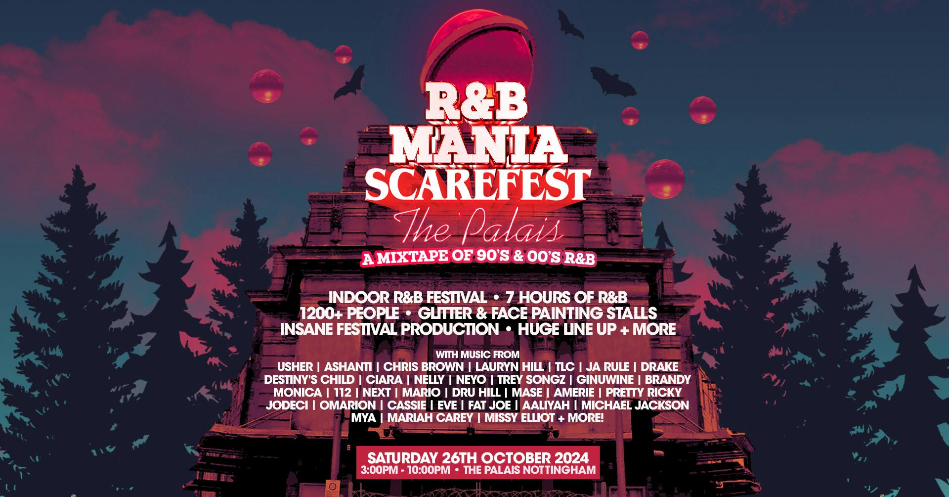 RNB MANIA Scarefest | The Palais Nottingham Indoor Festival [FINAL ...