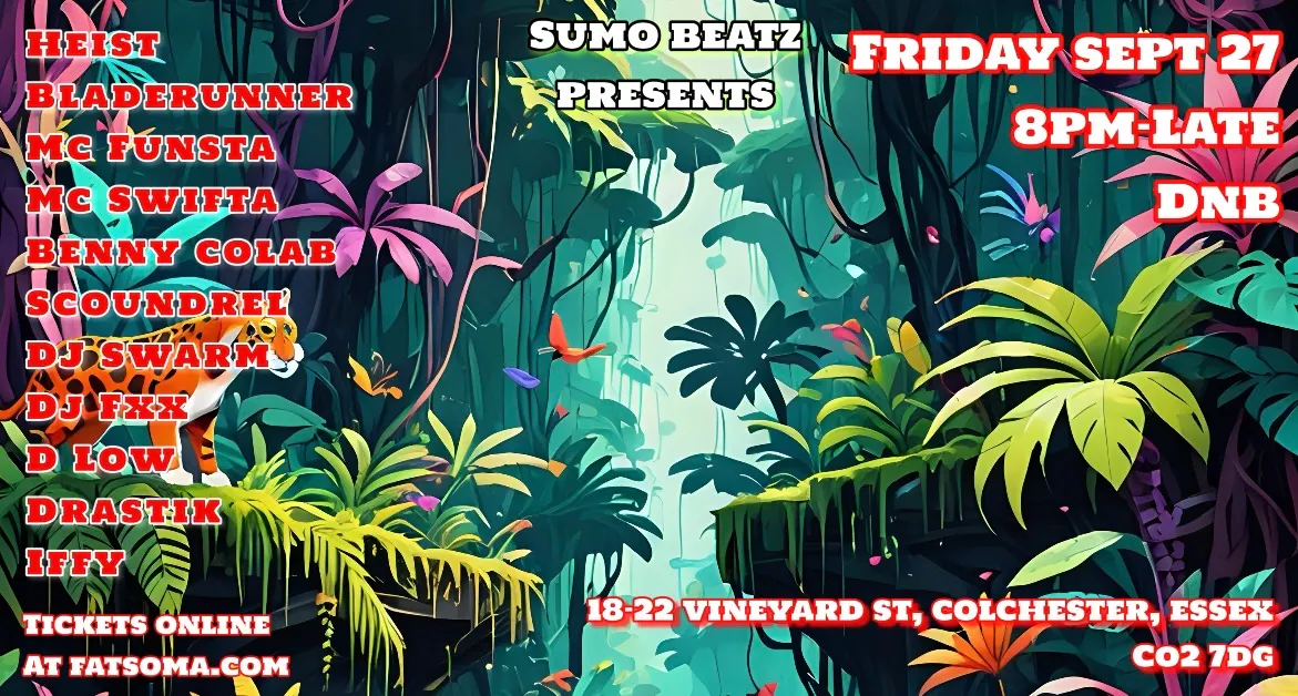 SUMO BEATZ at Roberts Bar Club Colchester, Colchester on 27th Sep 2024 ...