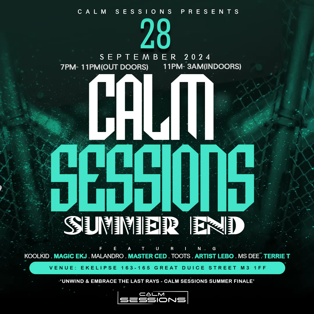 Calm Sessions Season 4 Summers End at Ekelipse Bar and Lounge ...