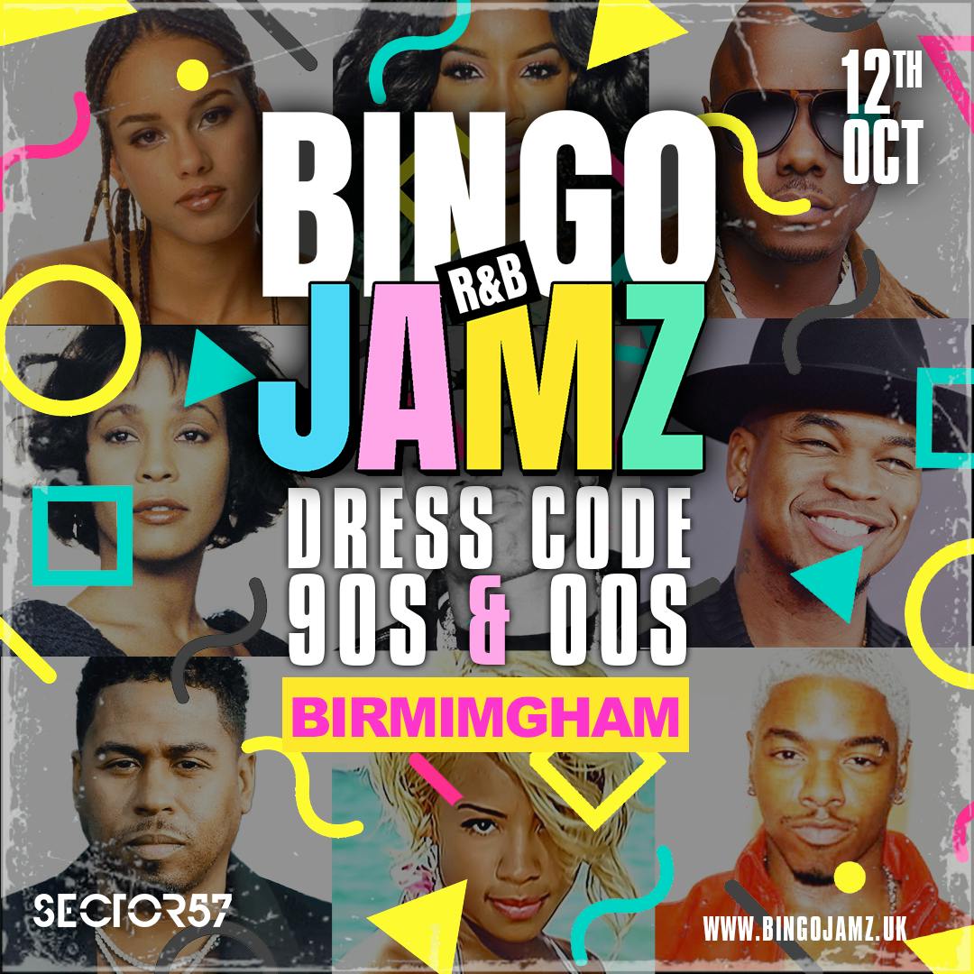 Bingo Jamz Fancy Dress Birmingham 12th October (Now at Sector 57) at Sector 57, Birmingham on ...