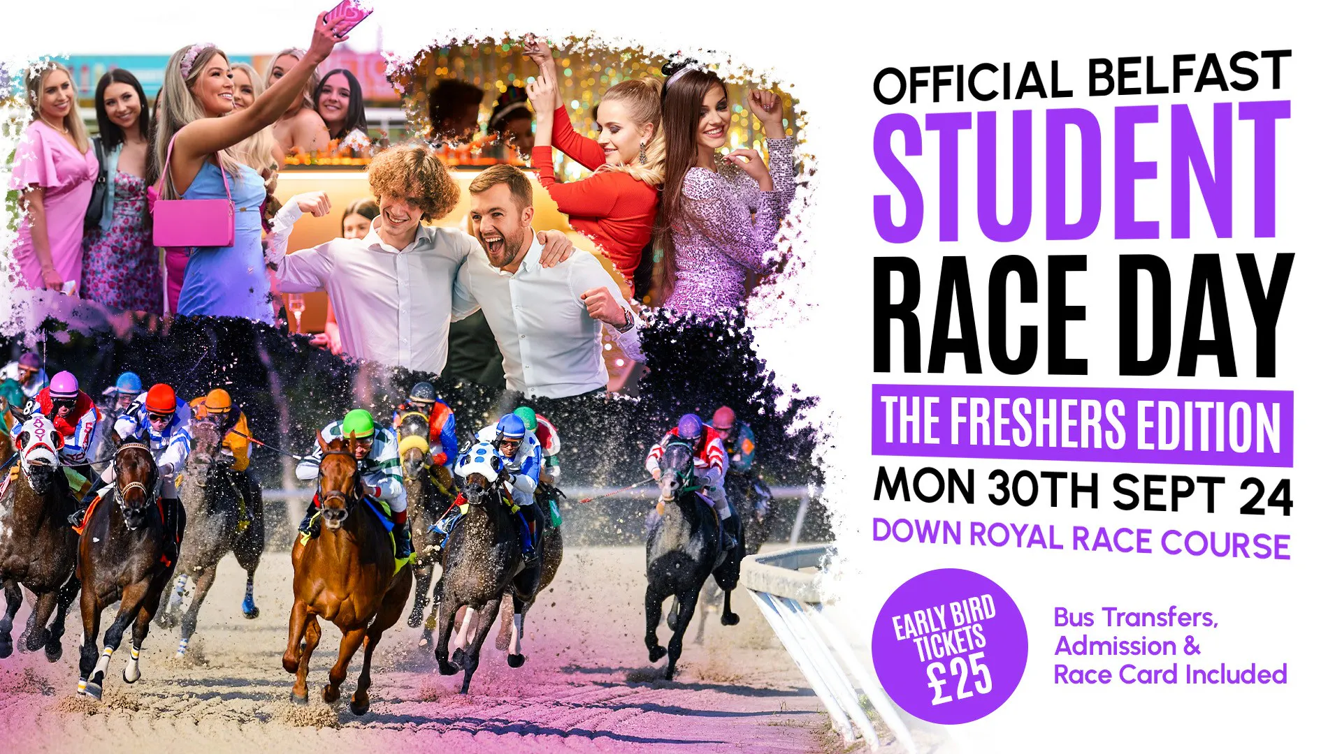 Belfast Student Races - Freshers edition @ Down Royal Racecourse at ...