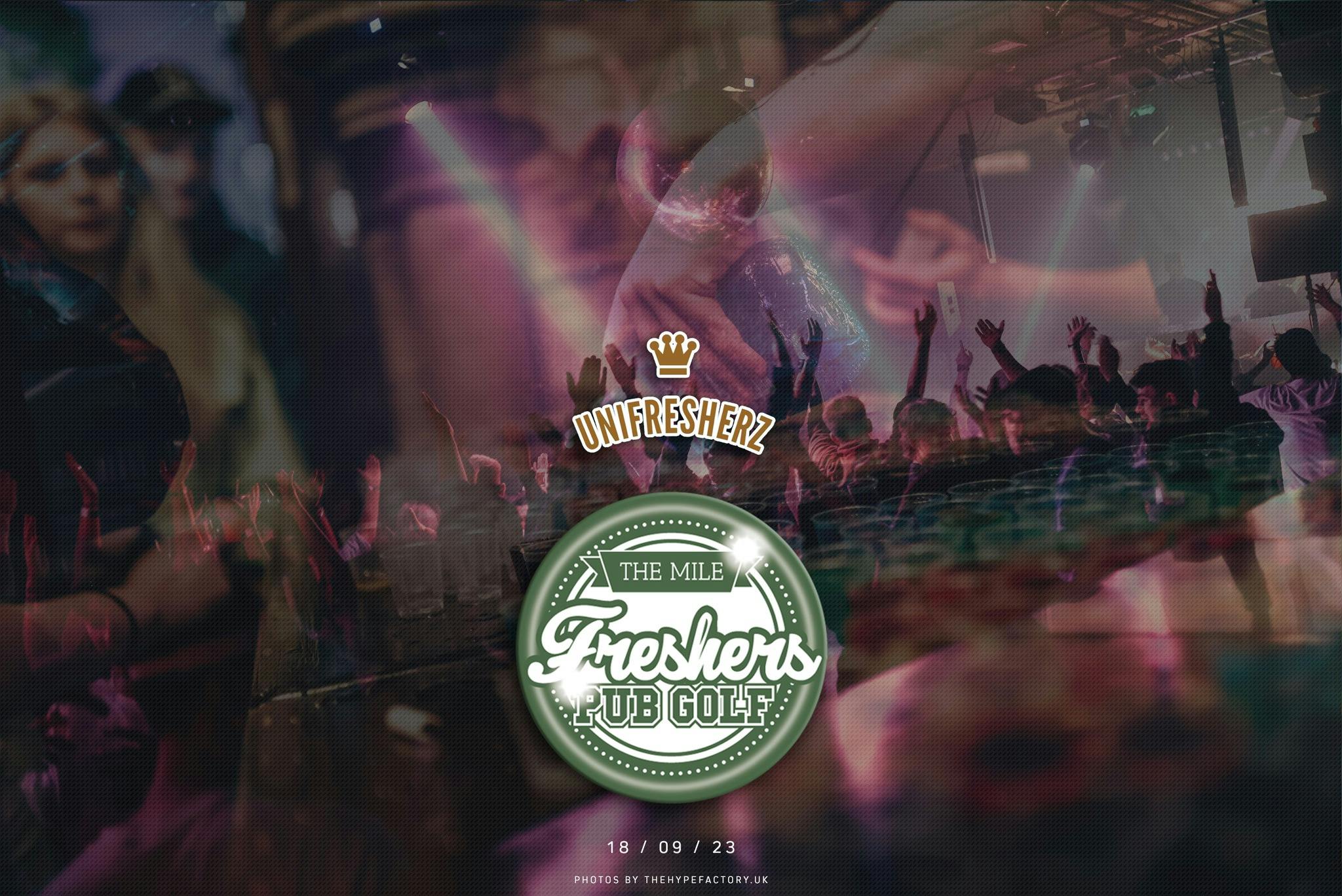 Official Belfast Freshers Pub Golf 2024 at Starts for 2nd years at ...