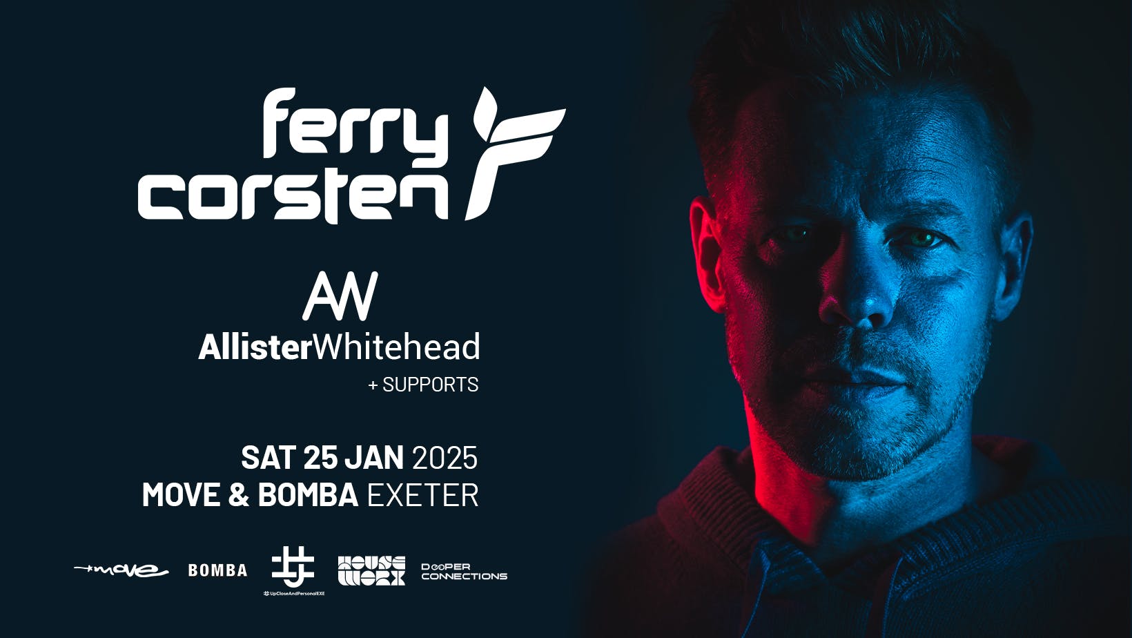 Ferry Corsten - Allister Whitehead - 2 Floor Event - Sat 25 Jan 2025 ...