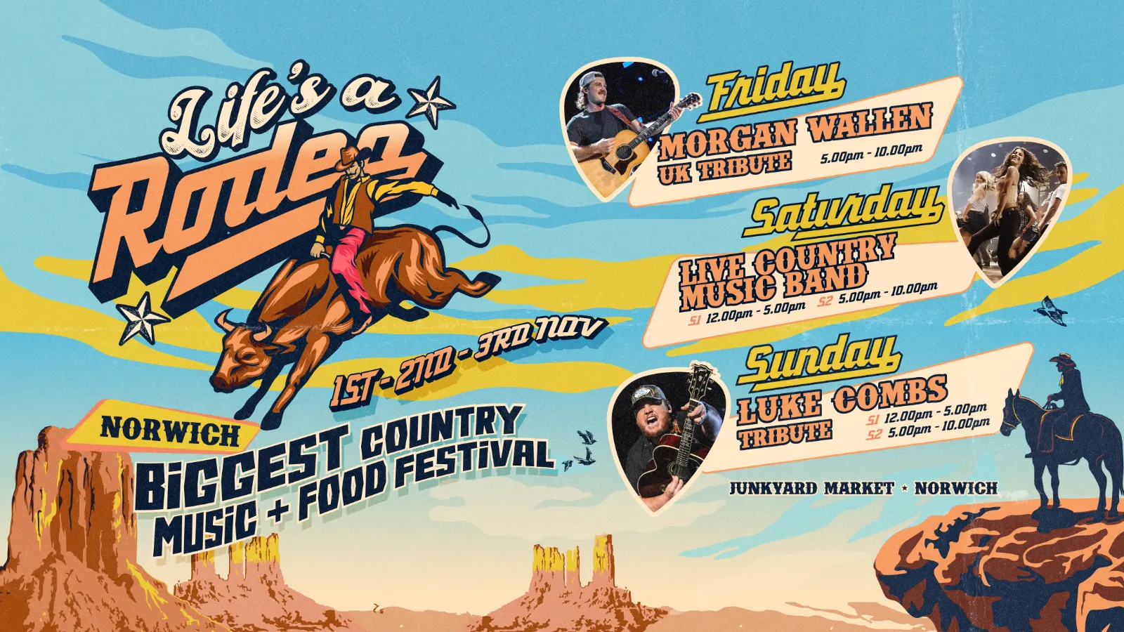 Life’s A Rodeo : A Taste Of Country Music & Food Festival 🇺🇸 (Indoors ...