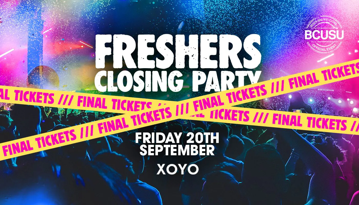 BCUSU Official Freshers Fest [ALL TICKETS RUNNING LOW!] at Various ...