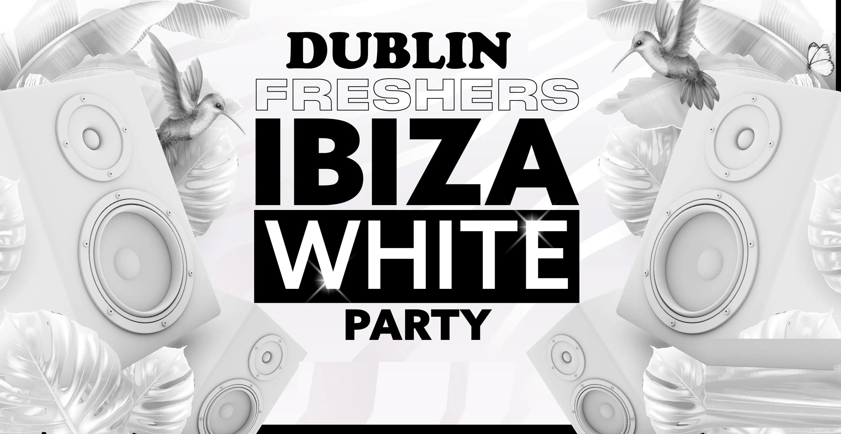 Dublin Freshers Freshers Closing Ibiza White Party 2024 at As Above So ...