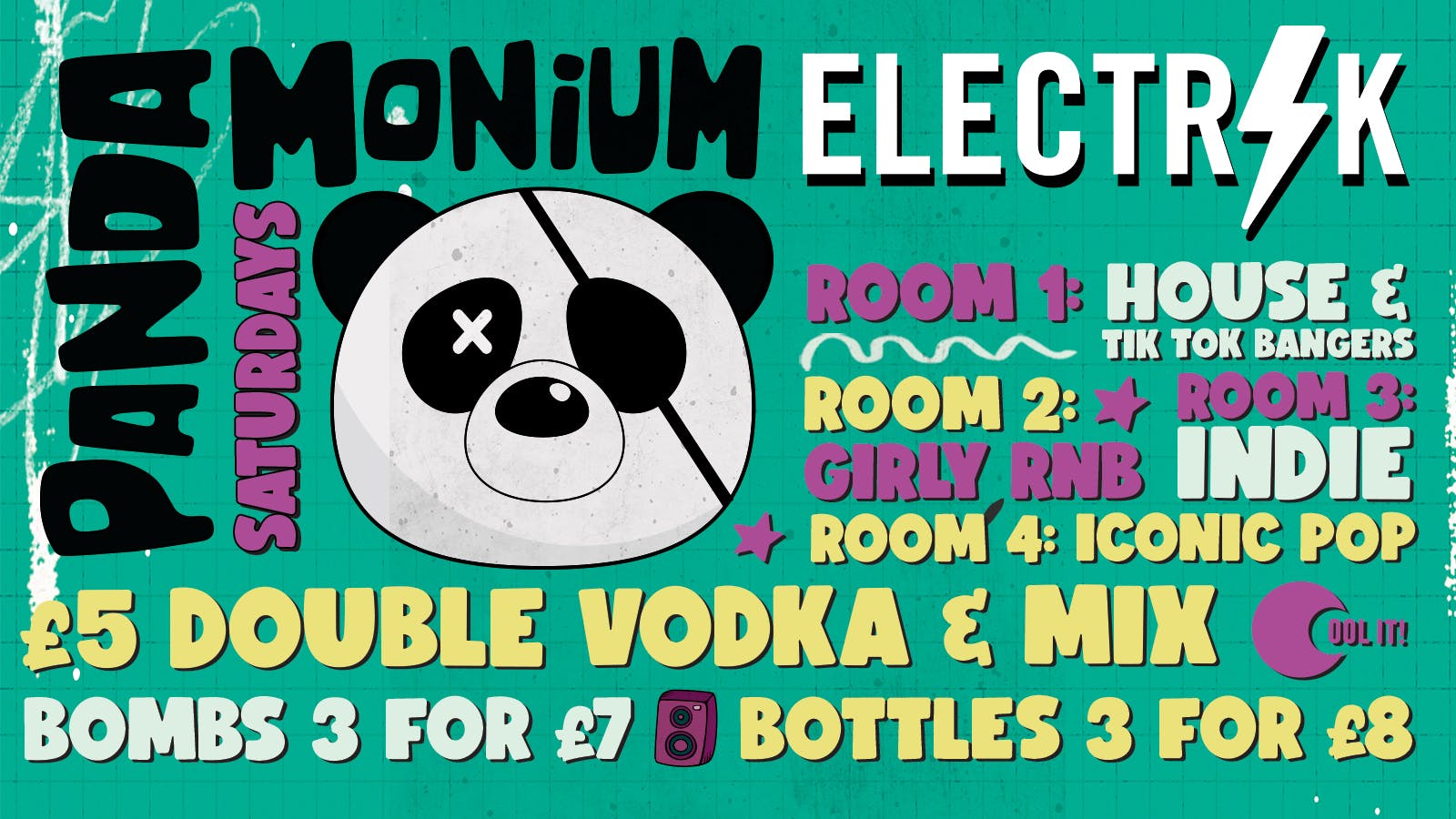 Pandamonium Saturdays at ELECTRIK WAREHOUSE, Liverpool on 28th Dec 2024 ...