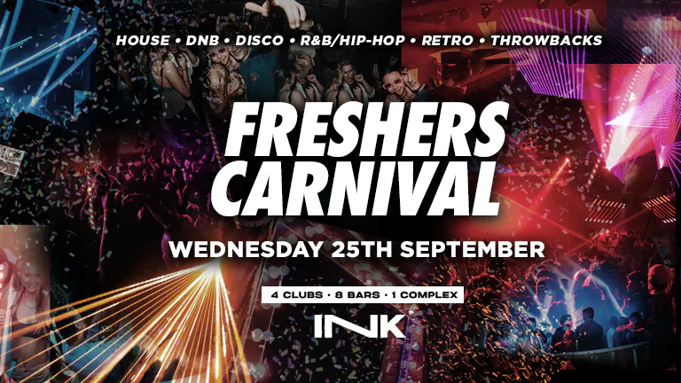 TONIGHT! - Ink. - UON vs NTU Freshers/Re-Freshers Carnival [LAST ...