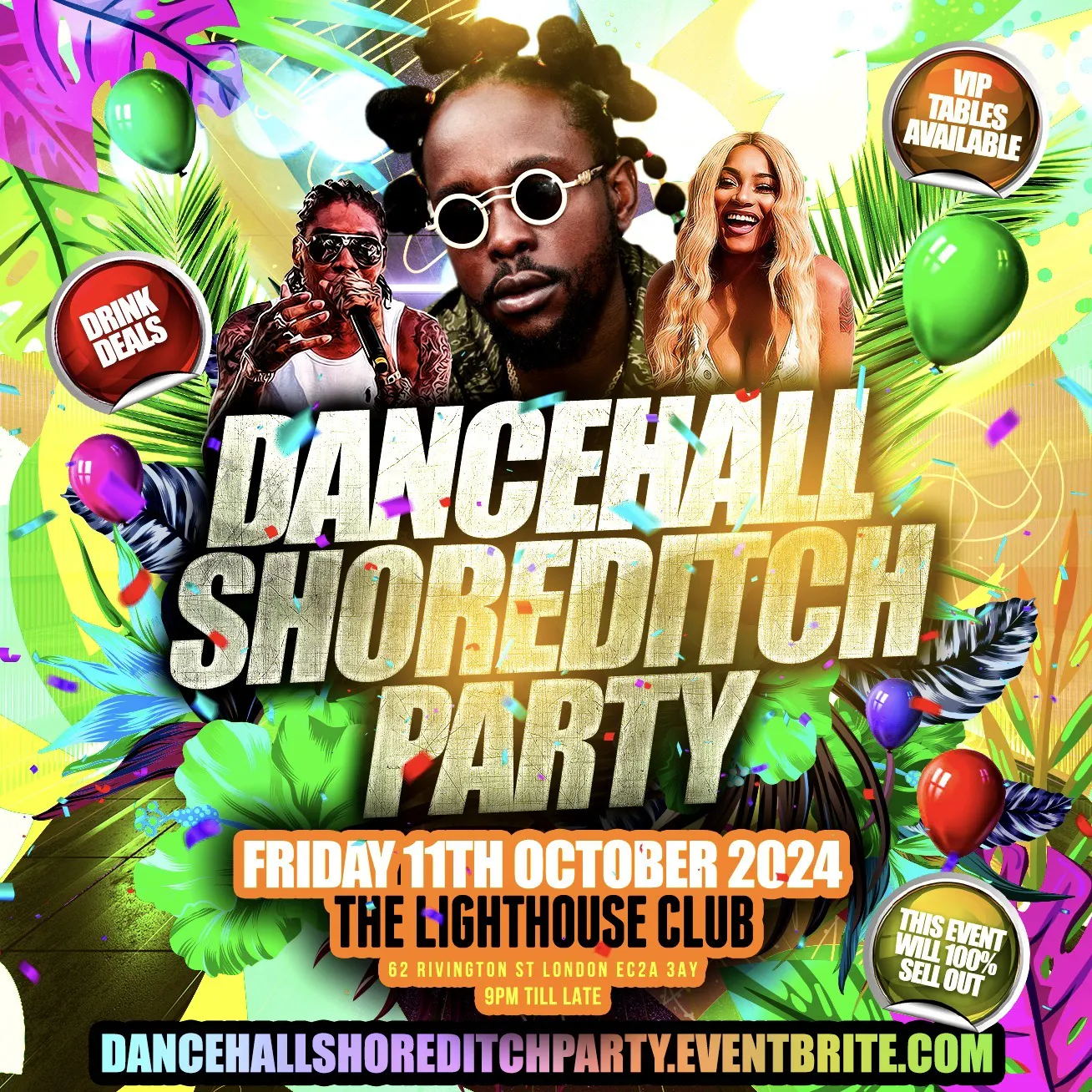 Dancehall Shoreditch Party at The Lighthouse Bar and Club, London on ...
