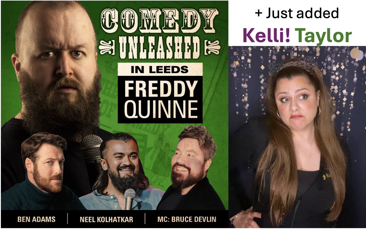 Comedy Unleashed with Freddy Quinne, Neel Kolhatkar, Ben Adams, Bruce ...