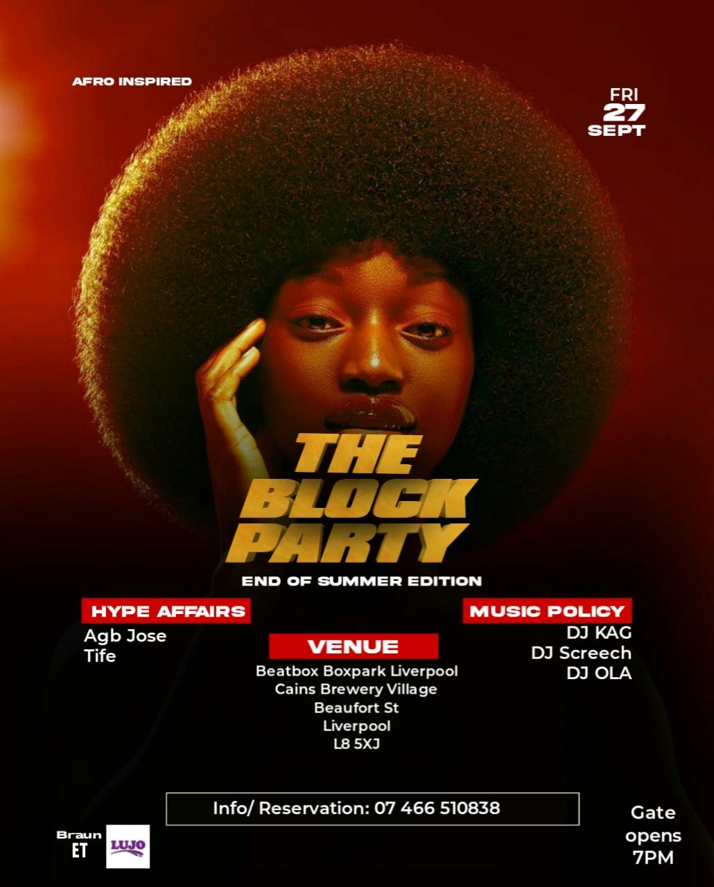 The Block Party: End of Summer Edition at BOXPARK Liverpool, Liverpool ...