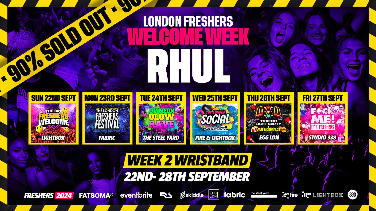 Royal Holloway, University of London (RHUL) - London Freshers Week 2024 ...