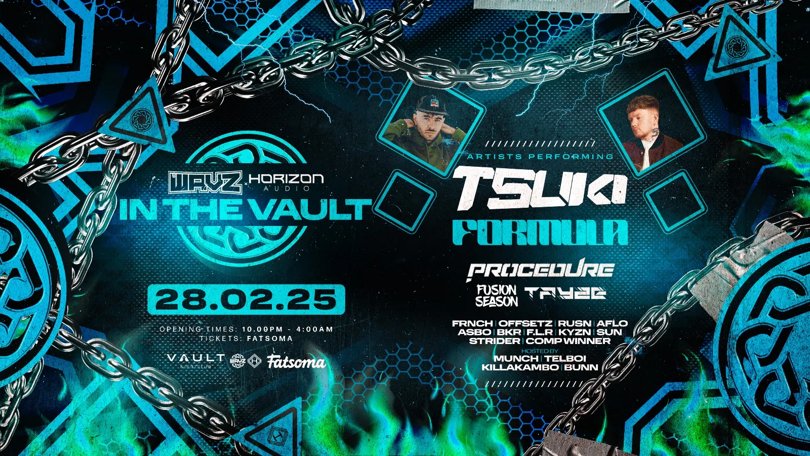 Horizon Audio x Wavz: Tsuki, Formula plus many more… at The Vault ...