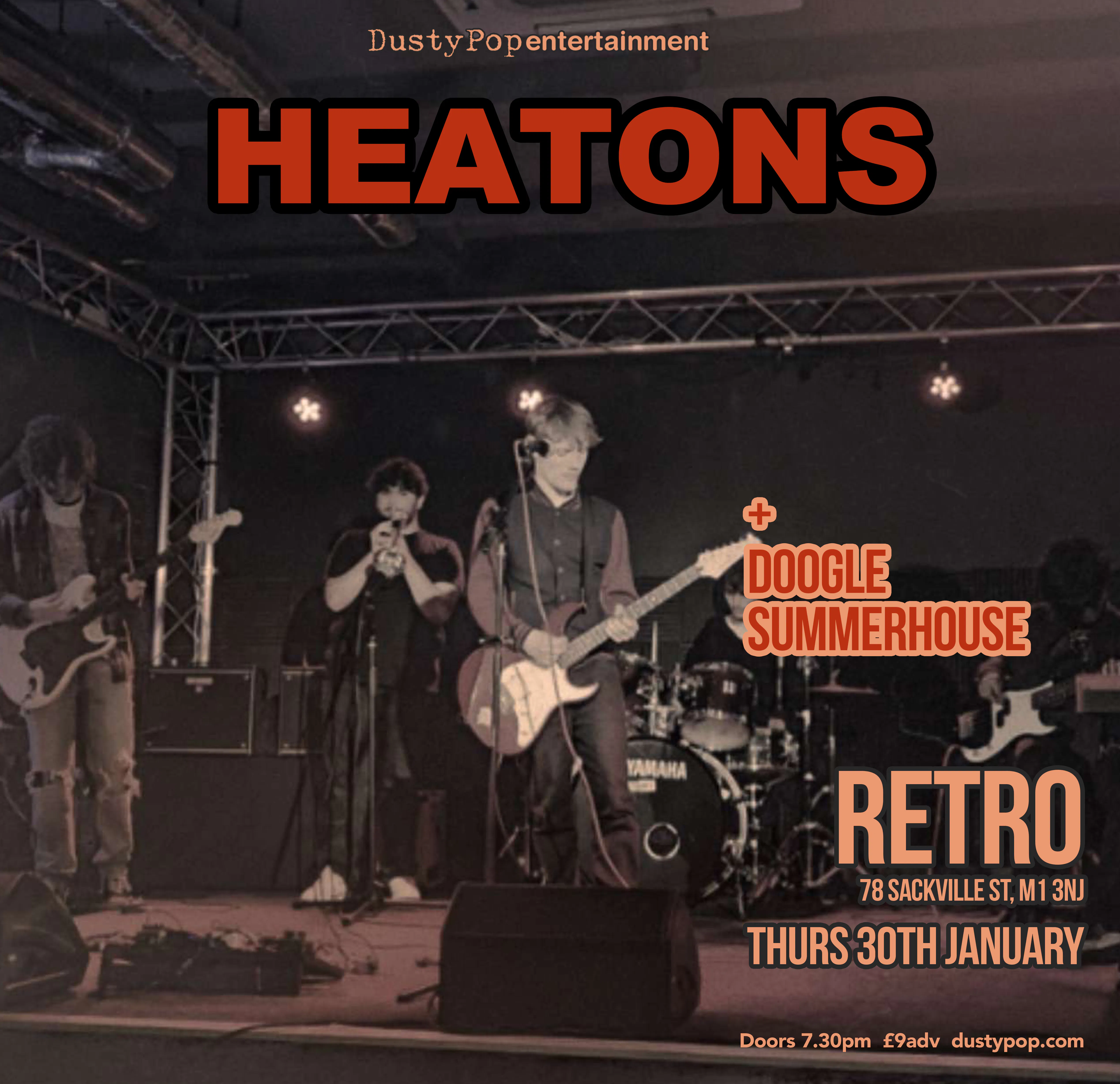 Heatons at Retro, Manchester on 30th Jan | Fatsoma