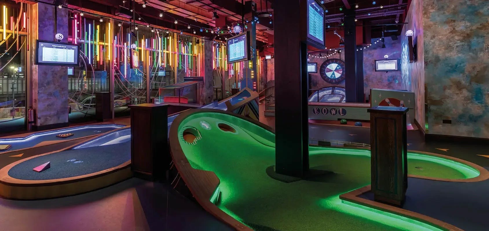 Mini Golf & Afrobeats at Putshack at Puttshack, White City, London on ...